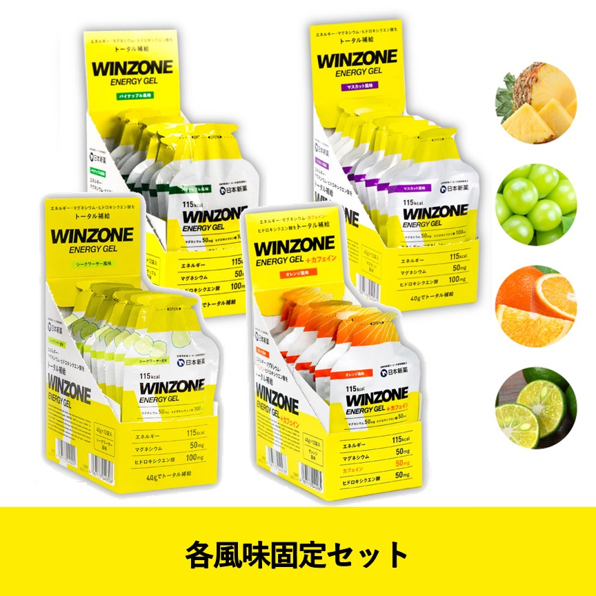日本新薬ヘルスケア公式ショップ｜WINZONE エナジージェル（各風味3袋～）