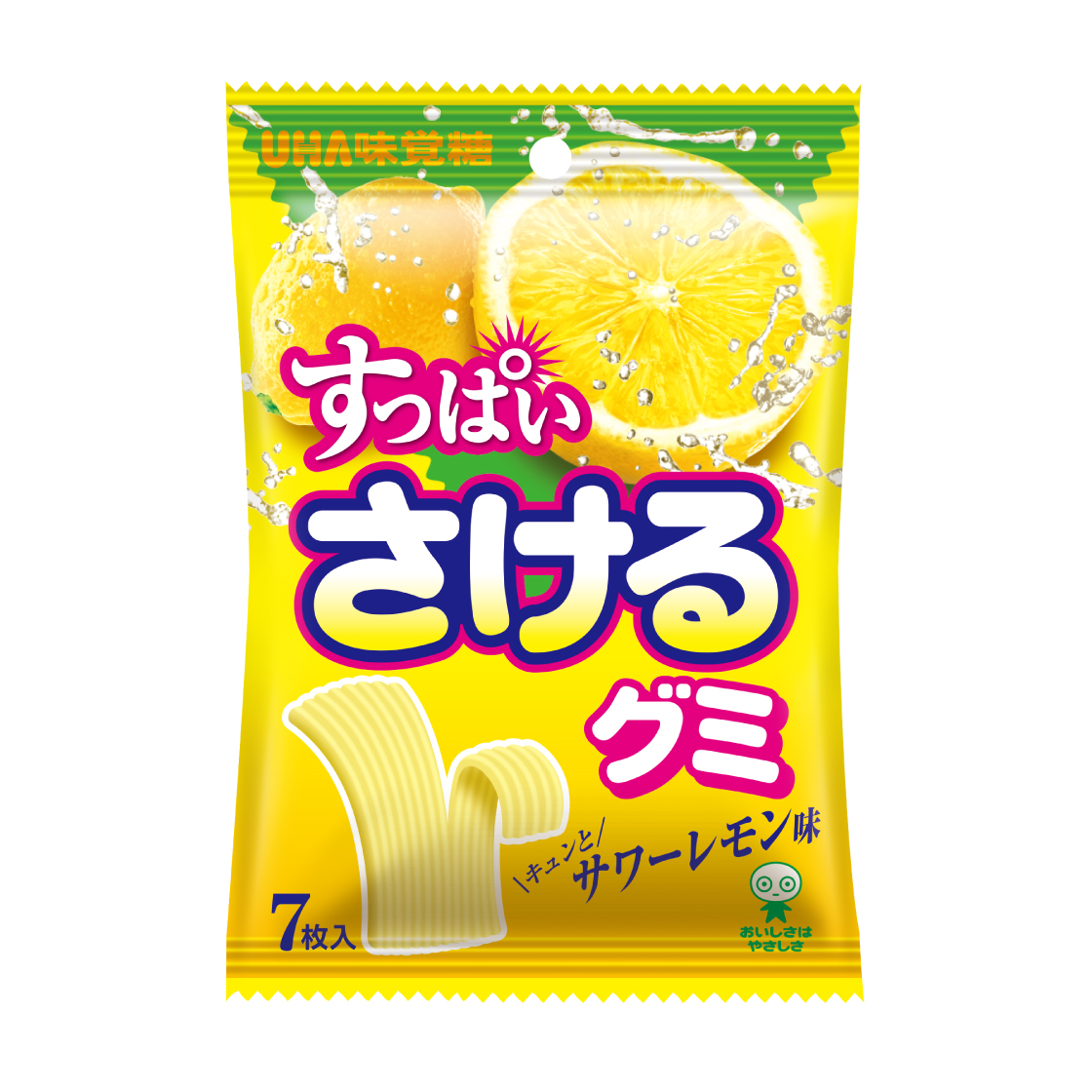 すっぱいさけるグミ サワーレモン味 30袋セット |UHA味覚糖公式オンラインストア